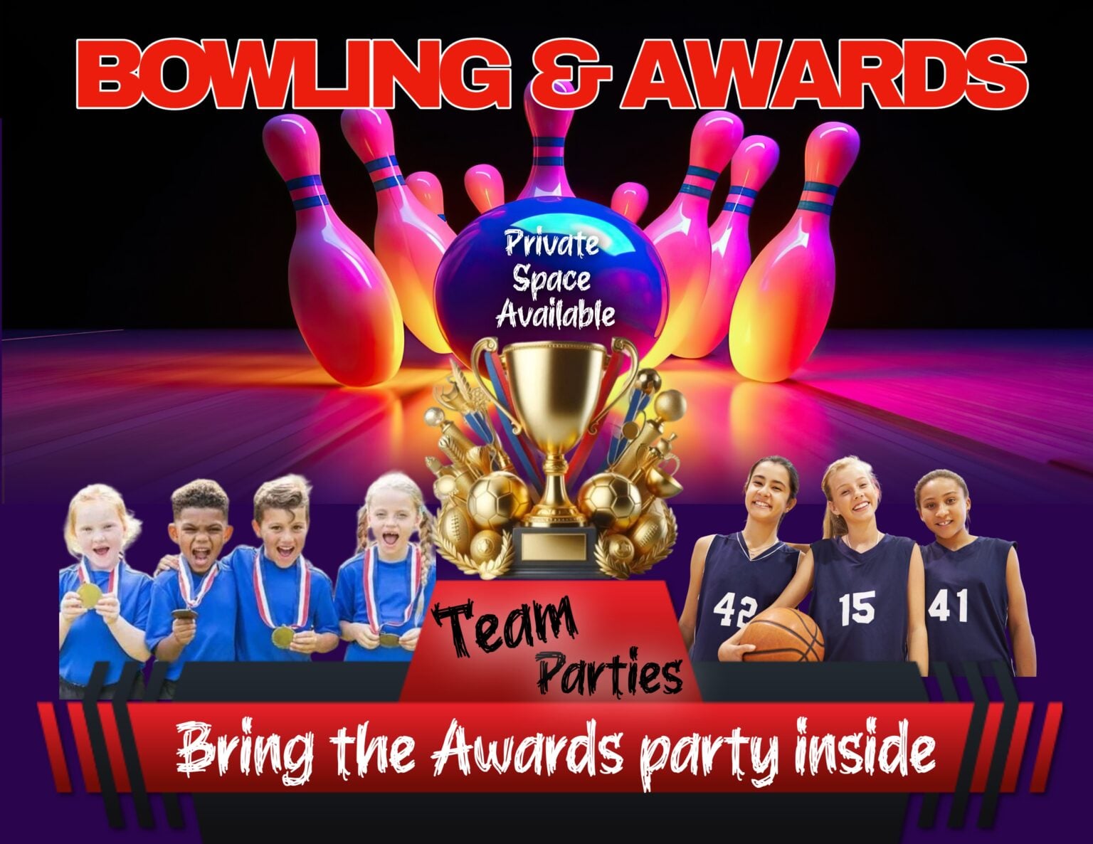 Youth & Team Parties – Boardwalk Bowl